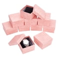 10 Pcs Watch Gift Boxes 3.5x3.3x2.1inch with Black Pillow Square Watch ...