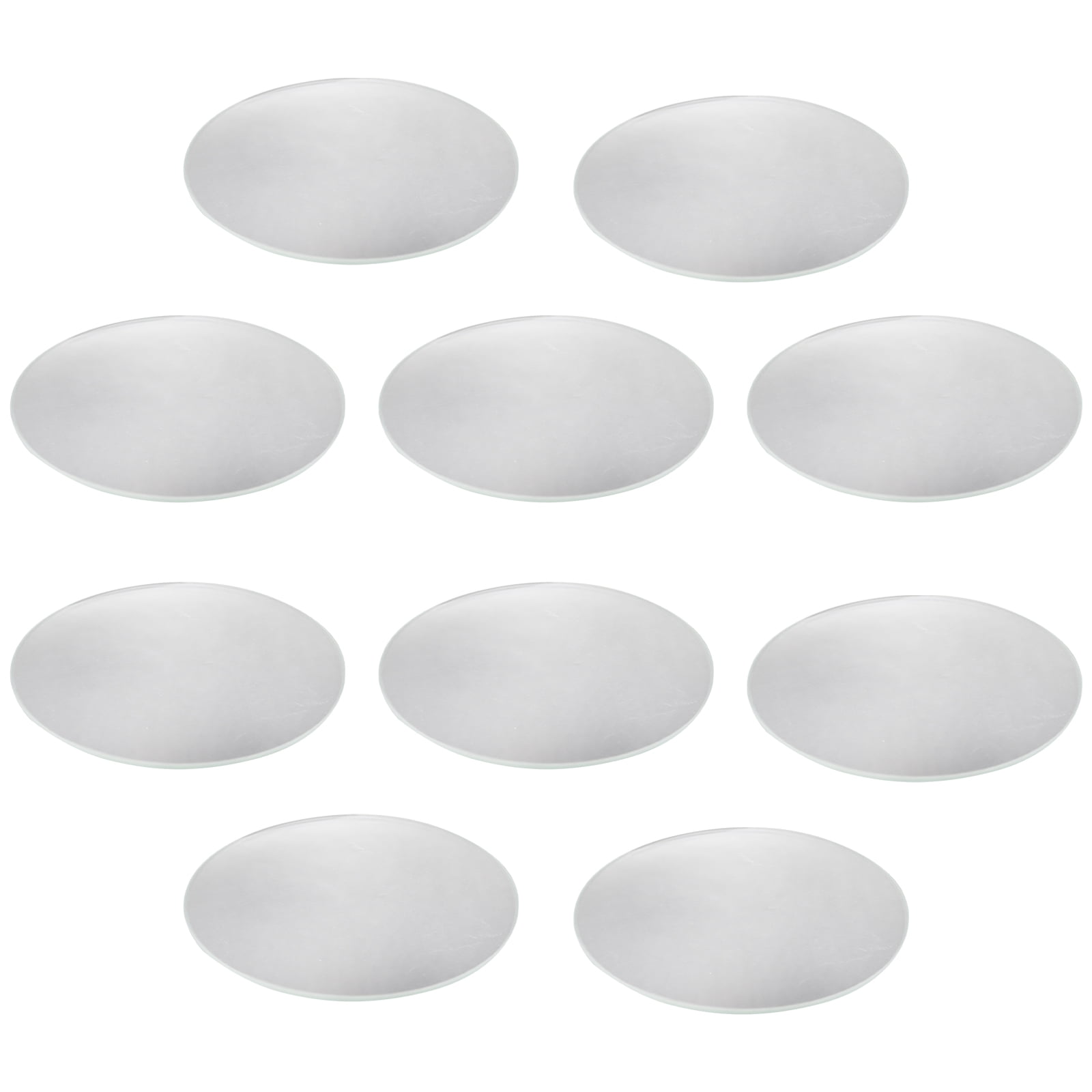 10 Pcs Watch Glass Wine Bra Flask Round Glasses Beaker Cover Crystal ...