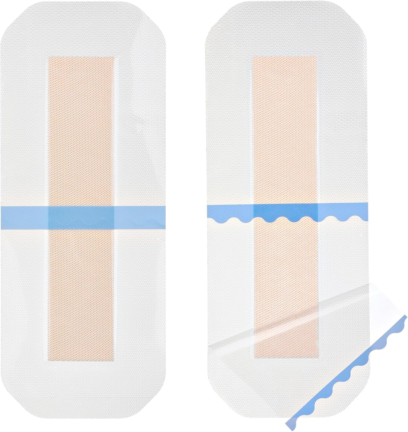 10 Pcs Waterproof Knee Replacement Surgery Medical Bandage Silicone ...