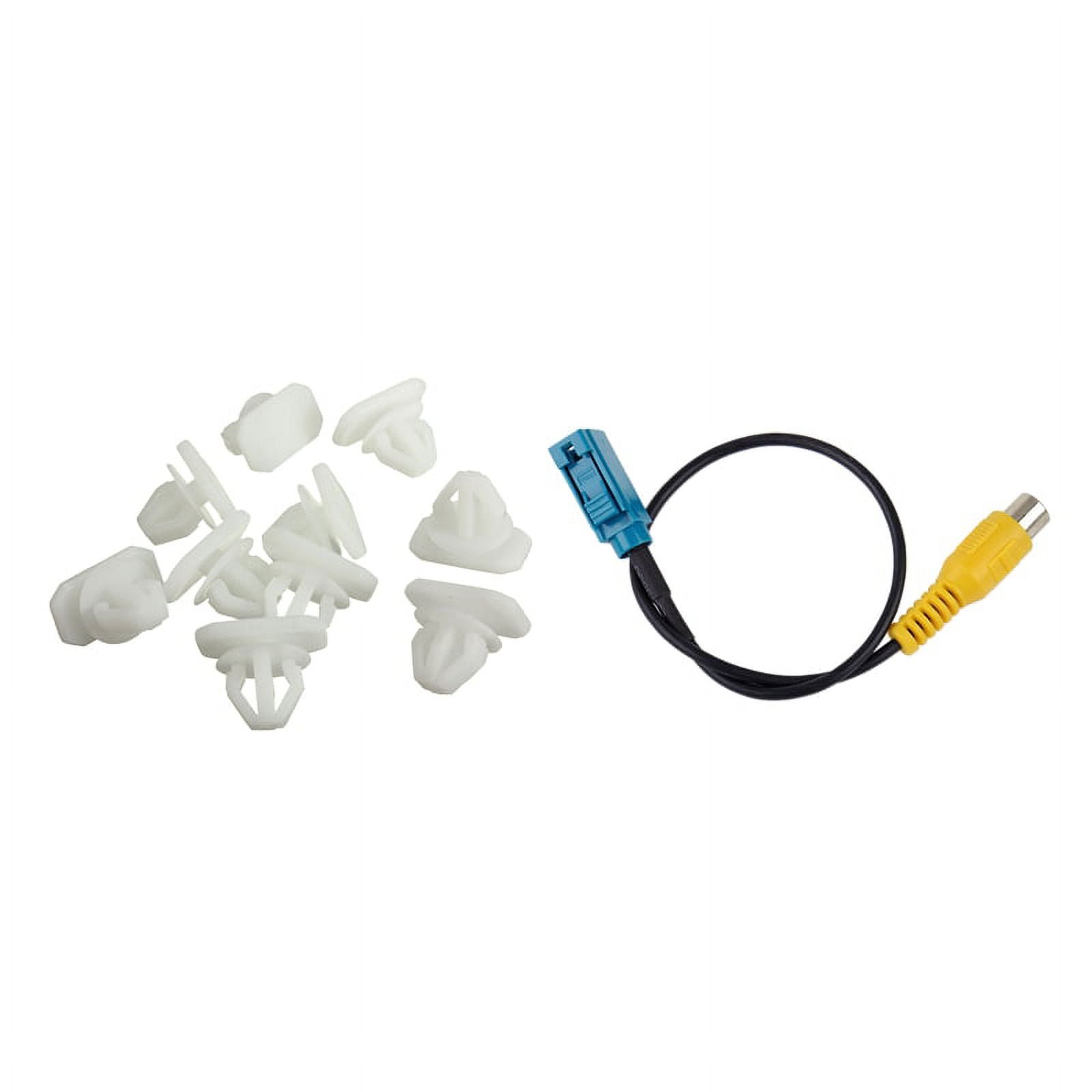 10 Pcs Wheel Arch Trim Clips Plastic Front Rear & 1 Pcs 8Inch Fakra ...