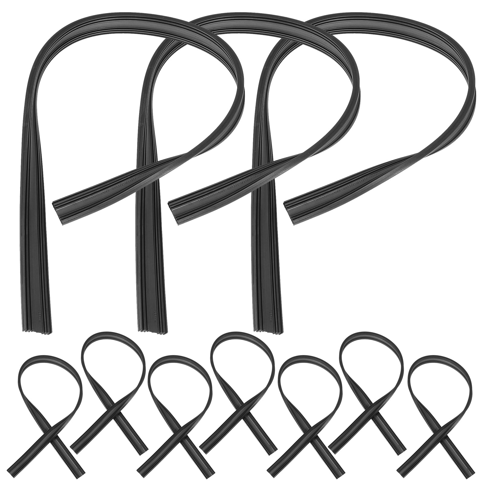 10 Pcs Wheel Boneless Wiper Strip Smooth Glide Strips Car - Walmart.com