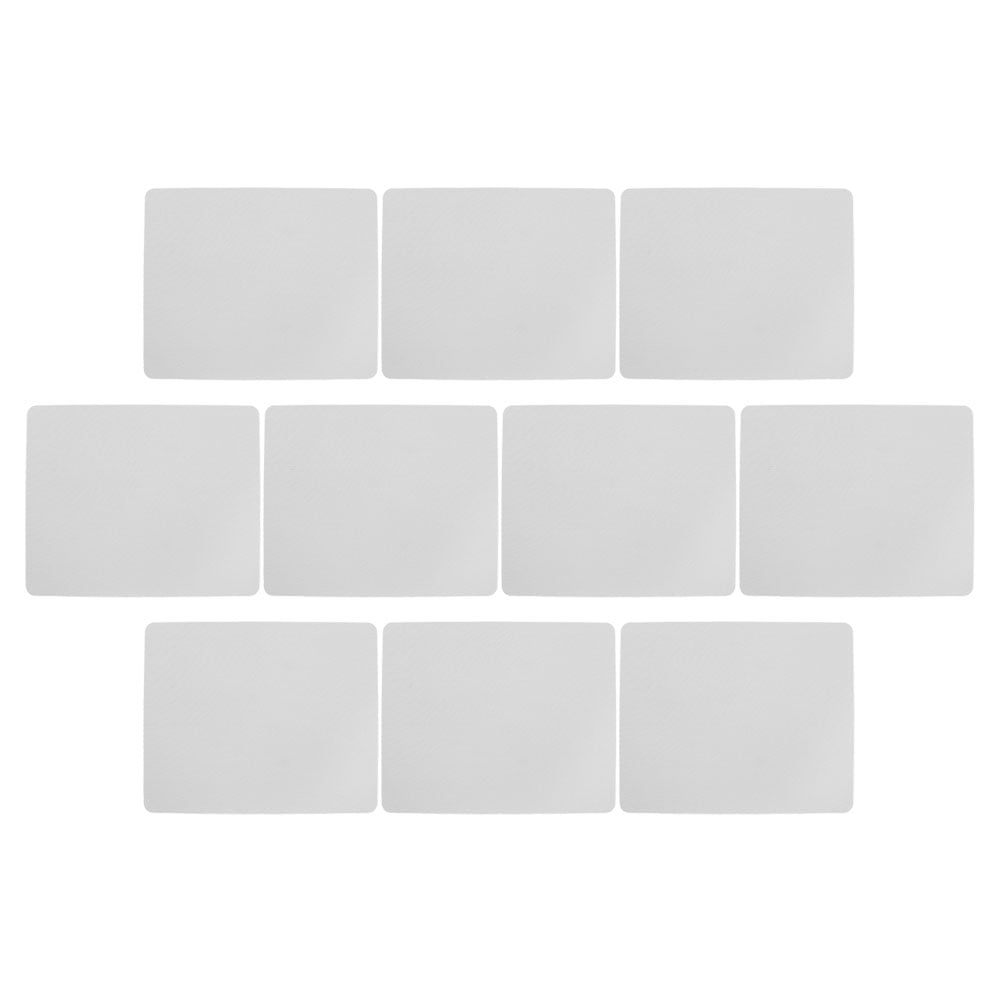 10 Pcs White Gaming Mouse Pad Sublimation Blanks Mousepad Rubber ...
