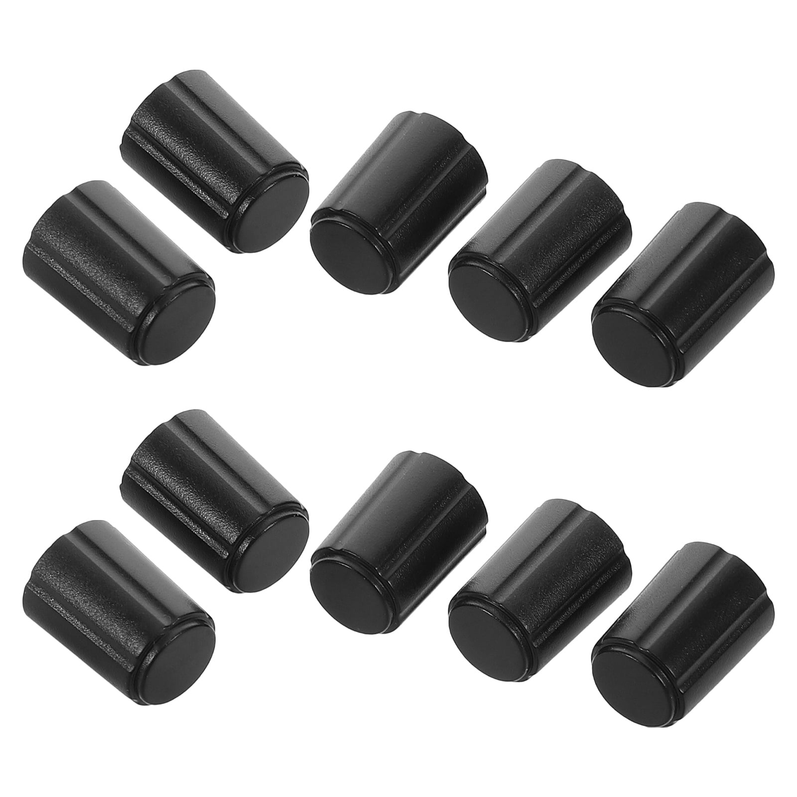 10 Pcs Wicker Storage Basket Pegboard Room Divider Plastic Knob Cap ...