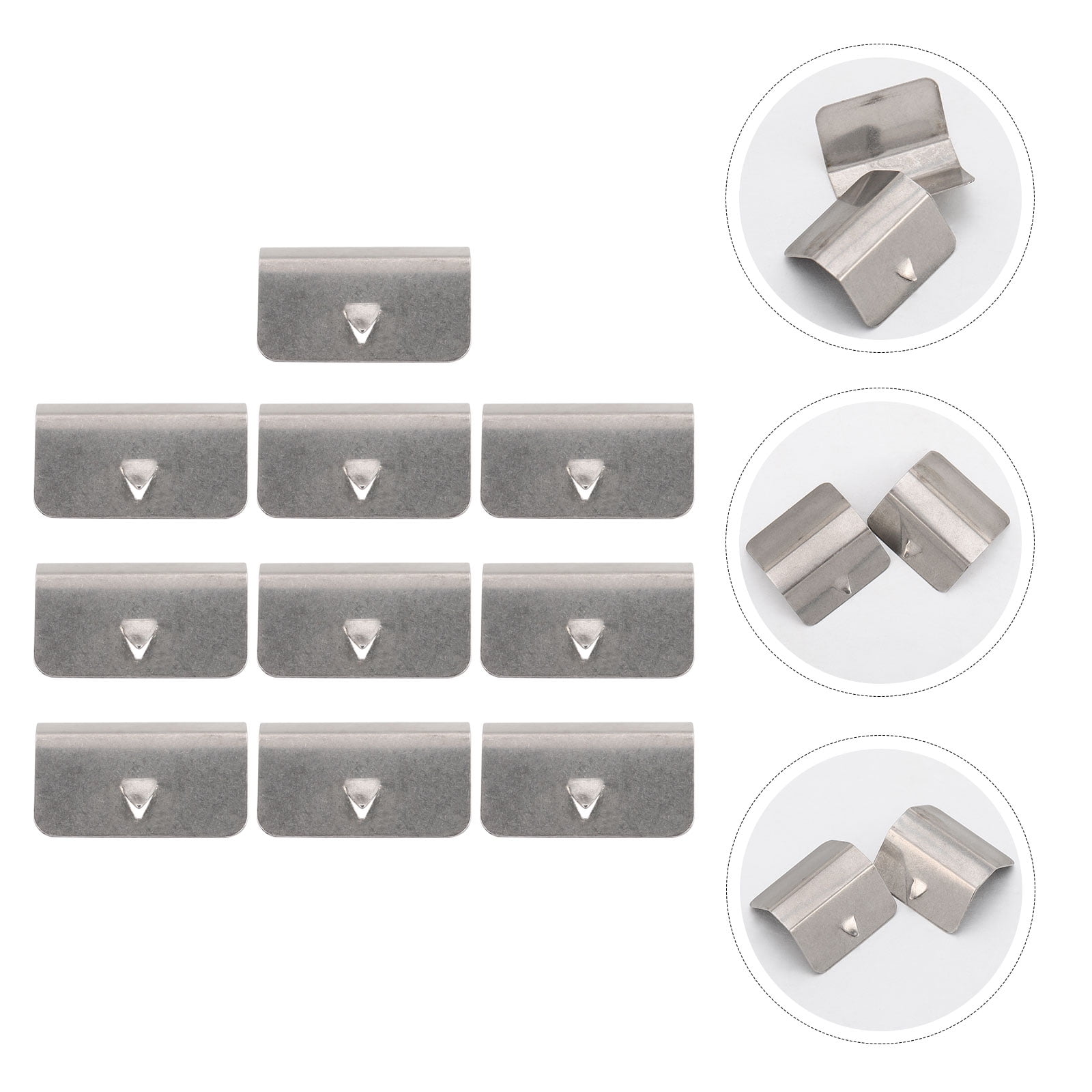 10 Pcs Wind/Rain Deflectors Channel Metal Clips Deflector Channel ...