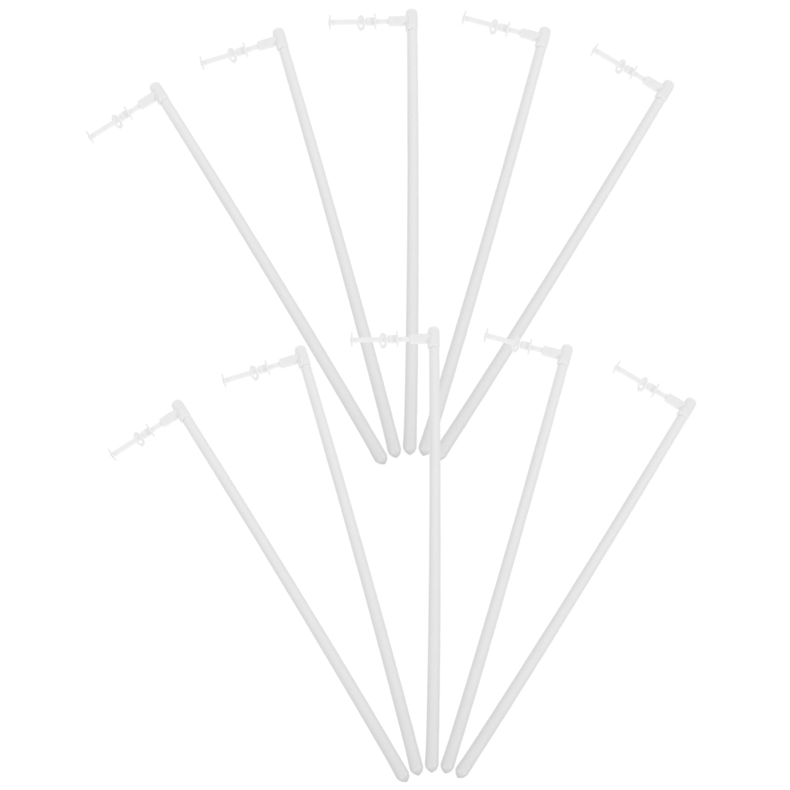 Homoyoyo wind spinners replacement parts Windmill Rods PVC 10Pcs ...