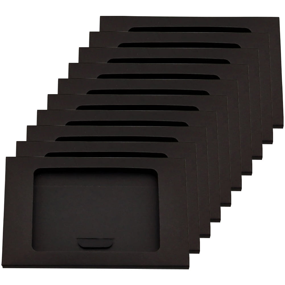 10 Pcs Window Envelope Box Paper Boxes Postcard Container 4x6 Envelopes ...