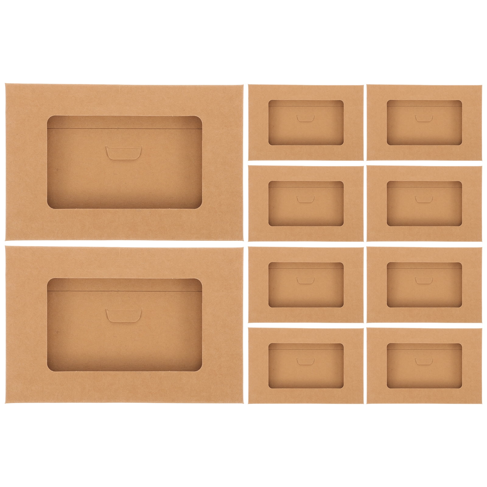 10 Pcs Window Envelope Box Postcards Envelope Wrapping Boxes Envelop ...