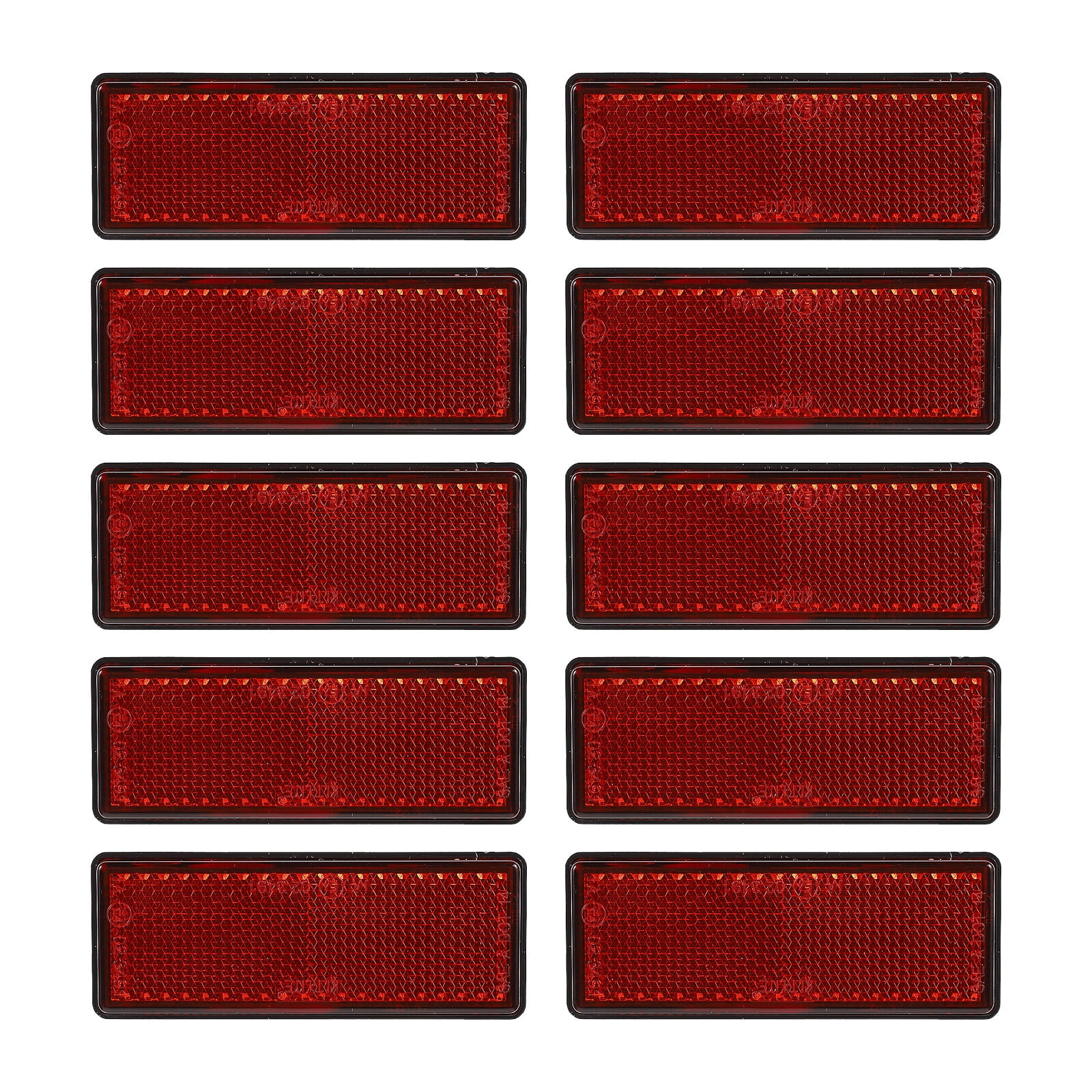 10 Pcs Window Stickers for Cars Reflective Sheet Safety Reflectors ...