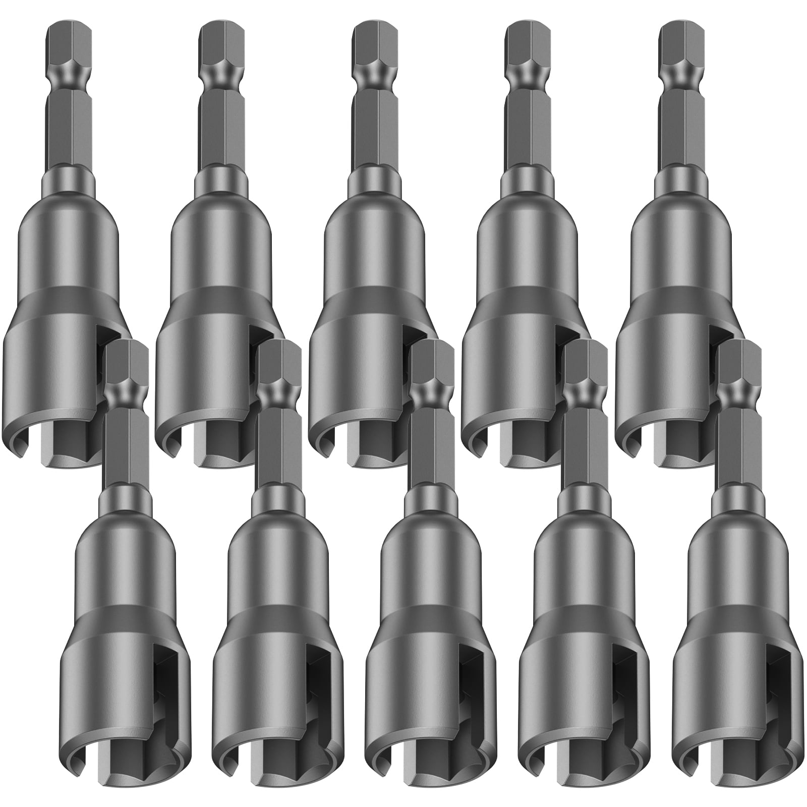 10 Pcs Wing Nut Drill Bit Heavy Duty Wing Nut Driver Safe Hurricane ...