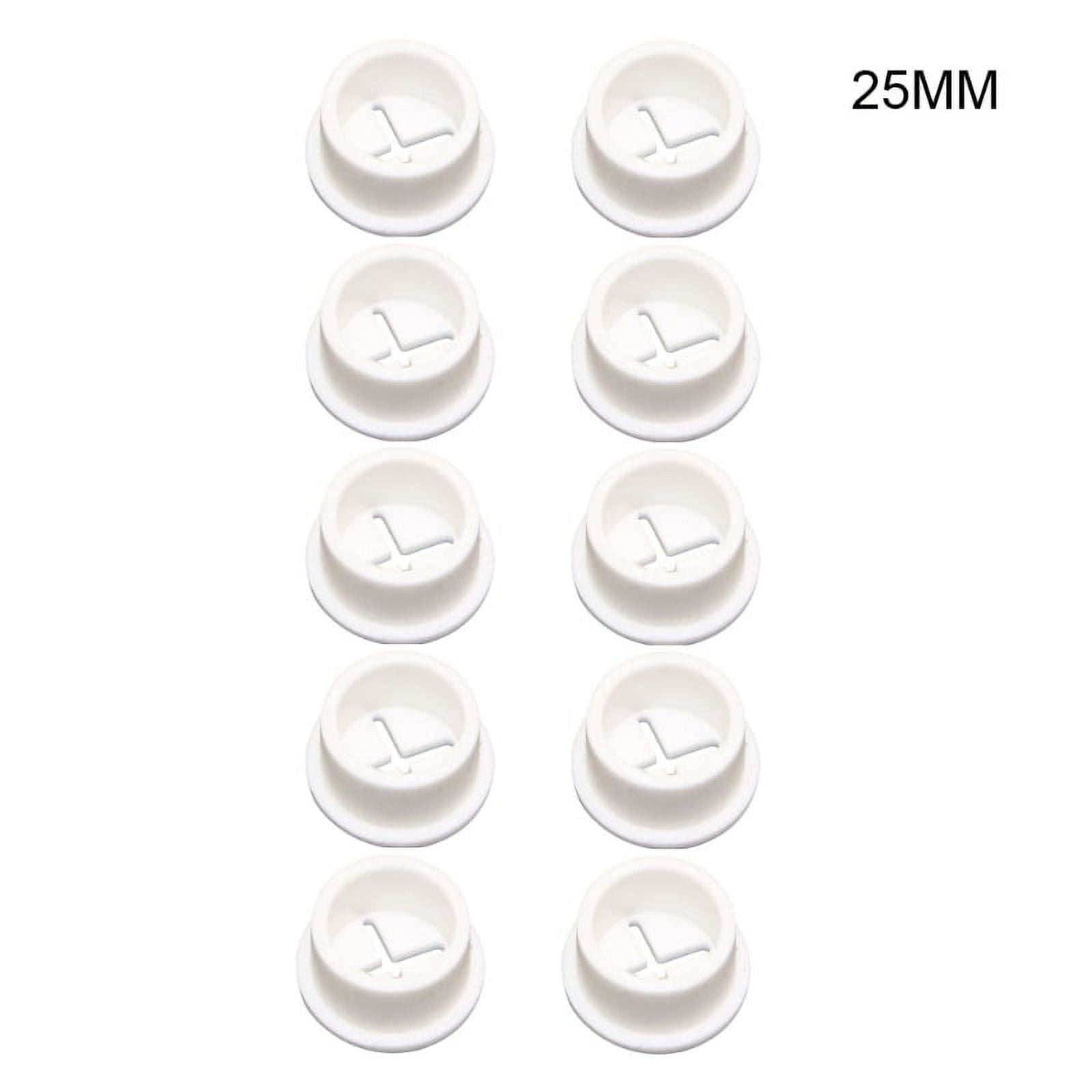 10 Pcs Wire Cable Hole Cover Flexible Desk Rubber Grommet Hole Cable ...