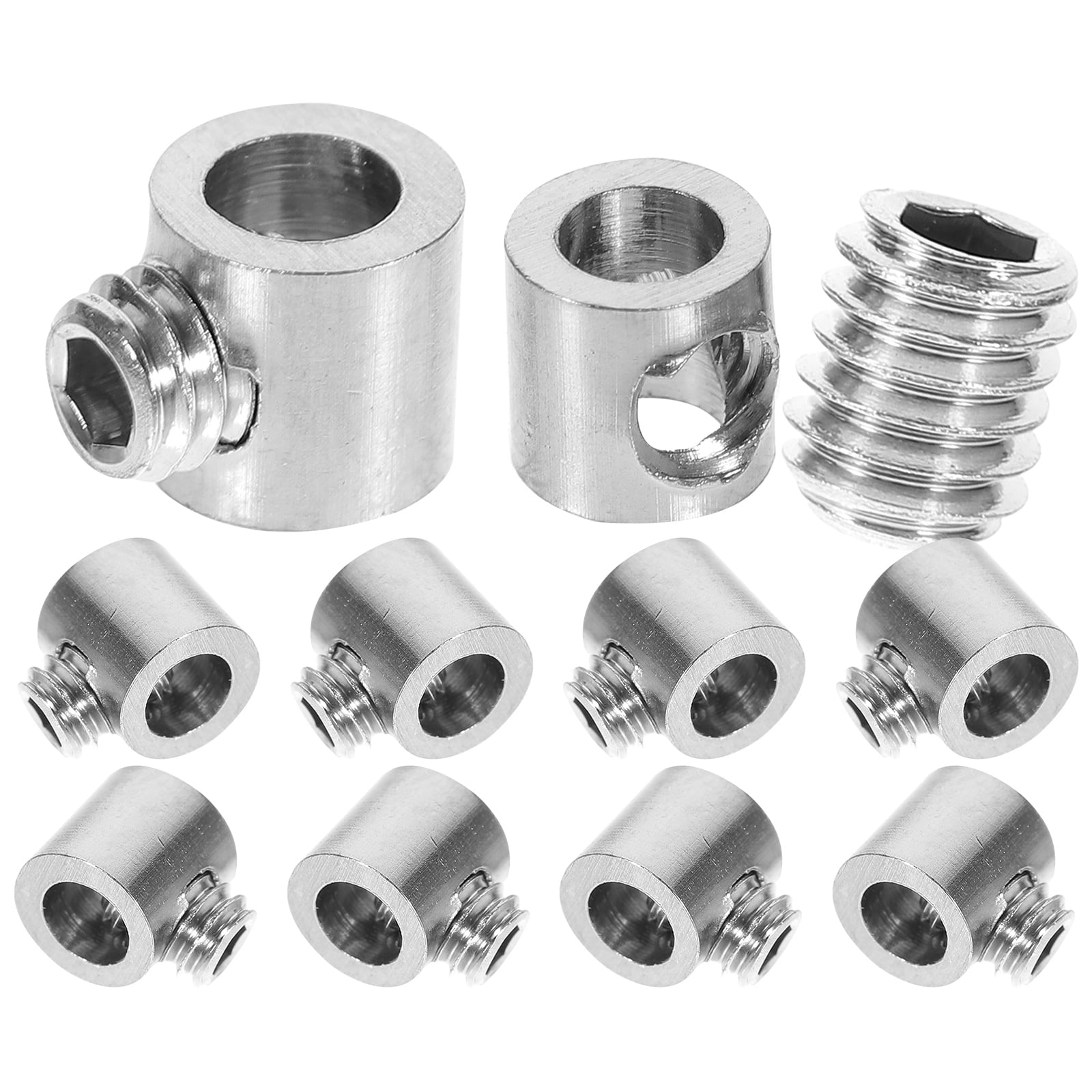 10 Pcs Wire Rope Locker Cable Clips Fastener Hexagon Socket Screw ...