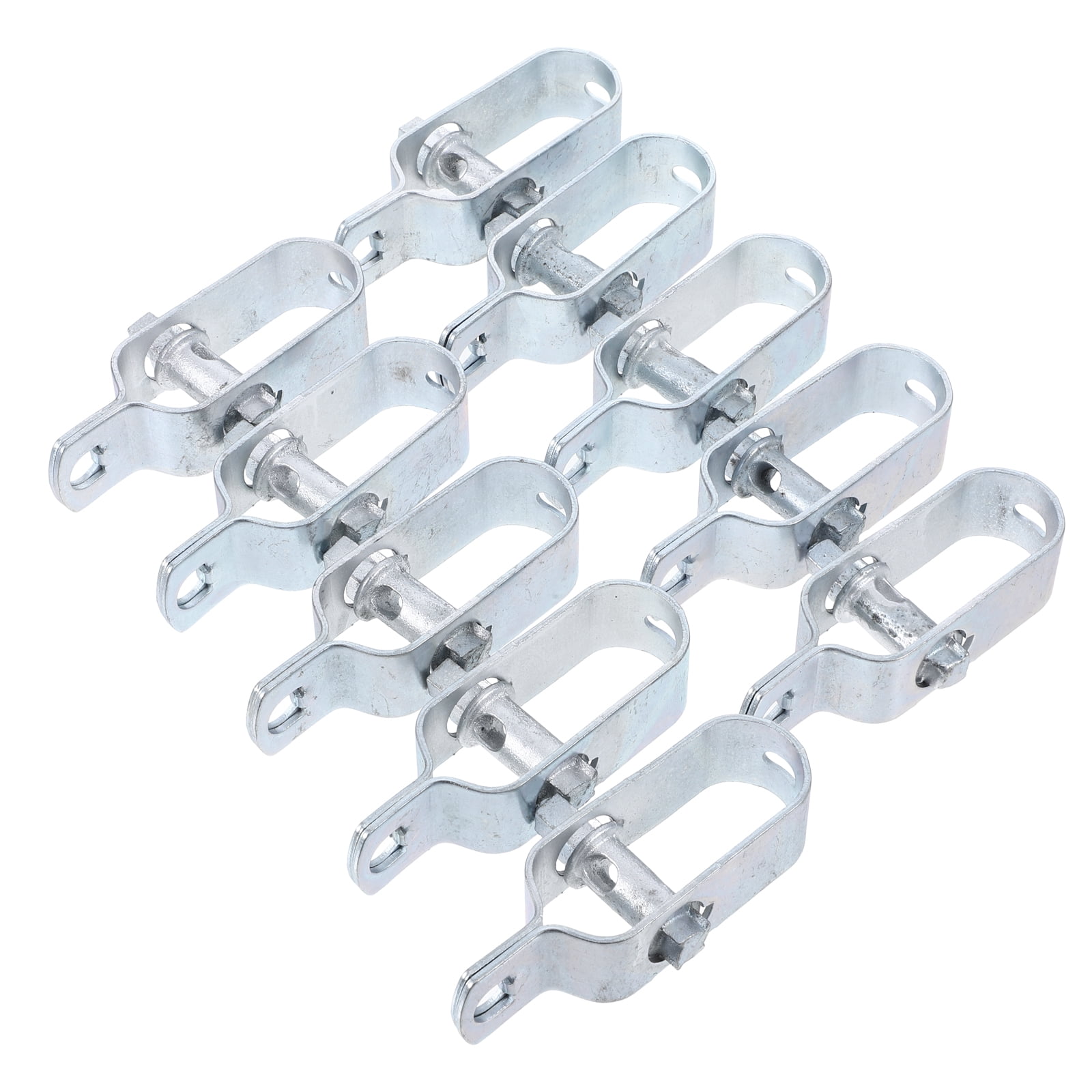 10 Pcs Wire Rope Tightener Flat Bracket Black Protective Board Soles ...