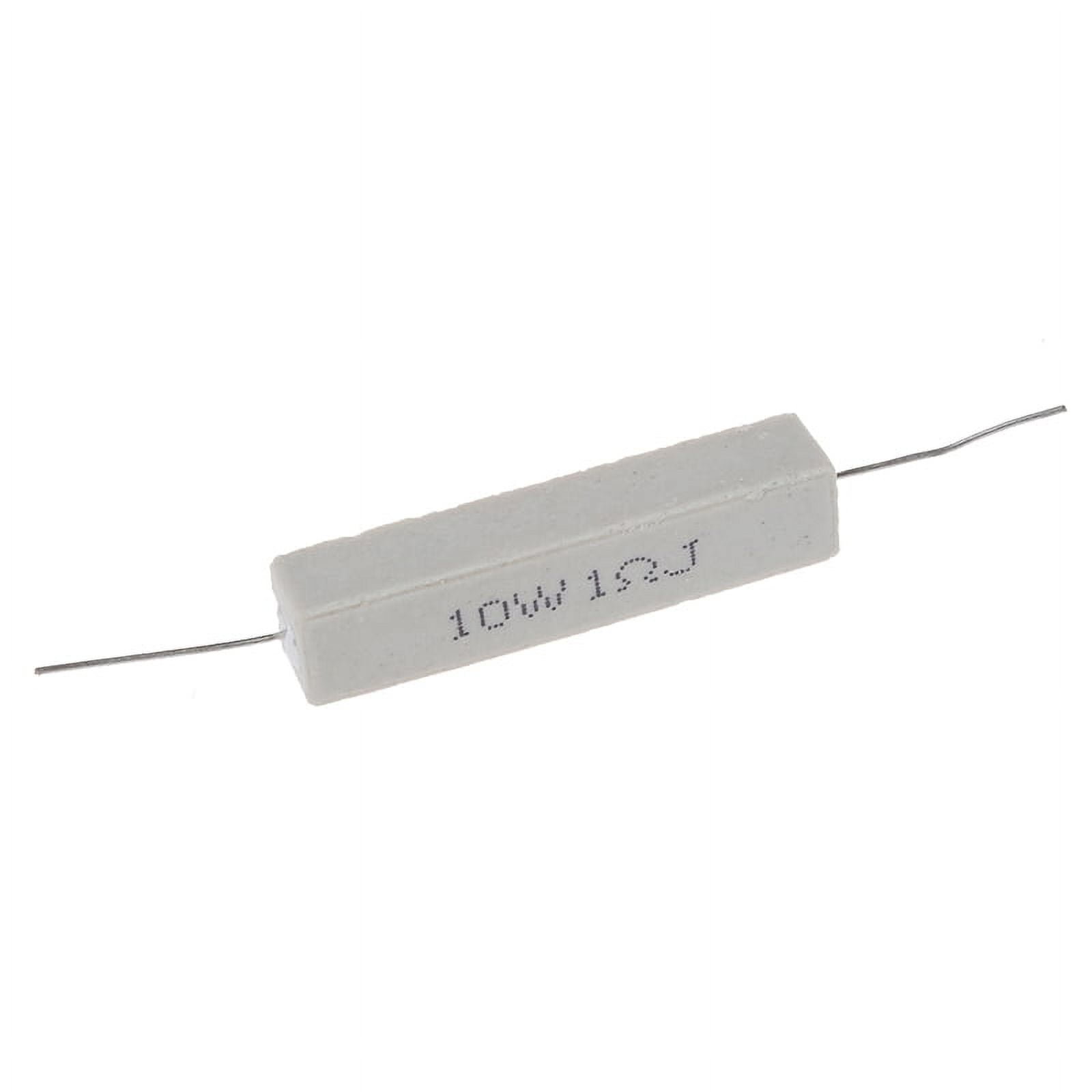 10 Pcs Wirewound Ceramic Cement Resistor 1 Ohm 5% 10W Watt - Walmart.com