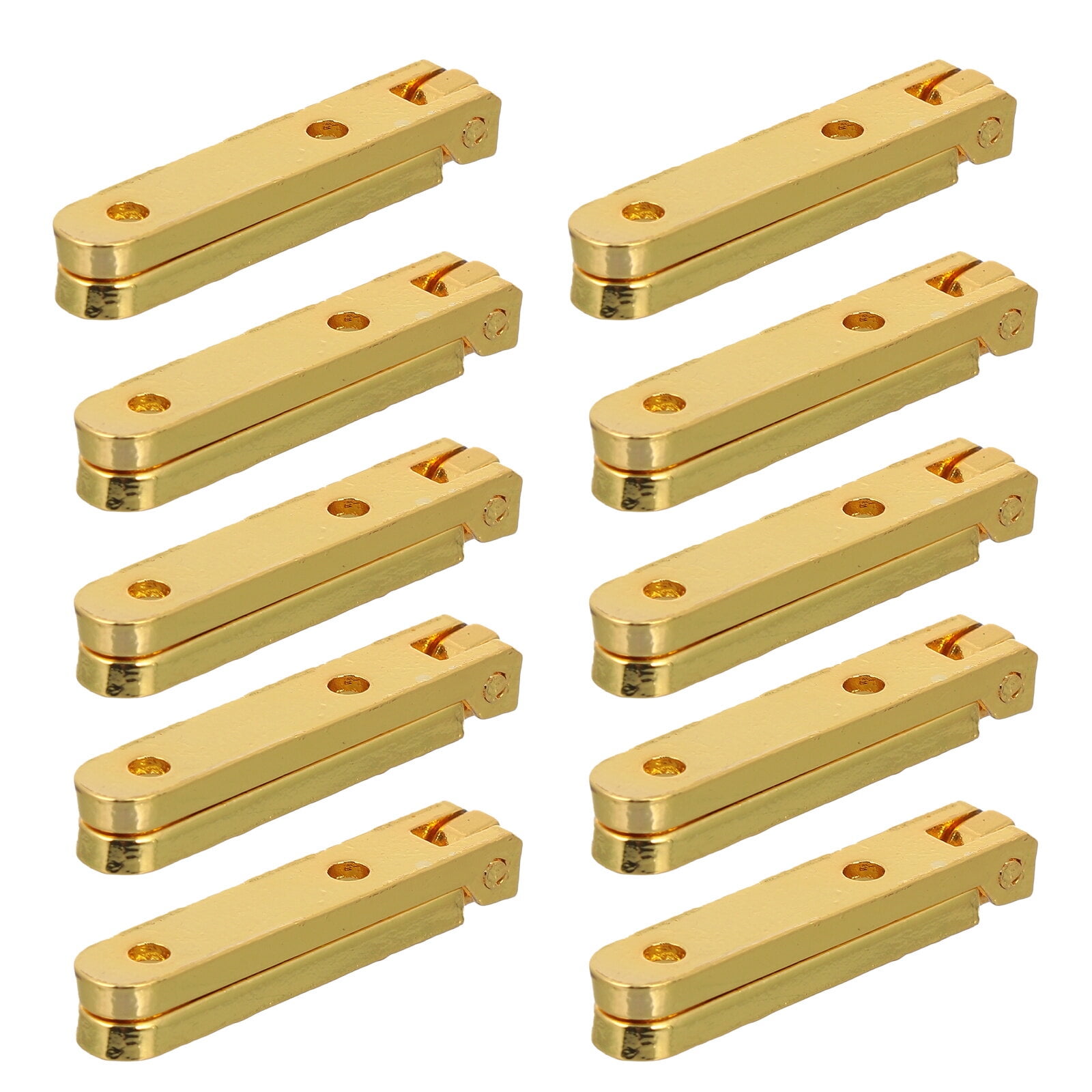 10 Pcs Wooden Box Hinge Boxes Folding Hinges Anti-corrosion Hinge Pivot ...