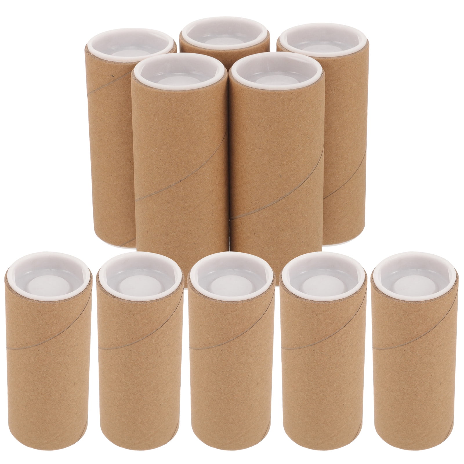 10 Pcs Wrapping Paper Tube Tubes for Storage Holder Tube Paper Mailing ...