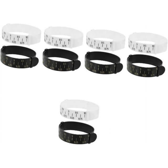 10 Pcs Wrist Measuring Tool Jewlery Rings Wrist Sizers Bracelet ...