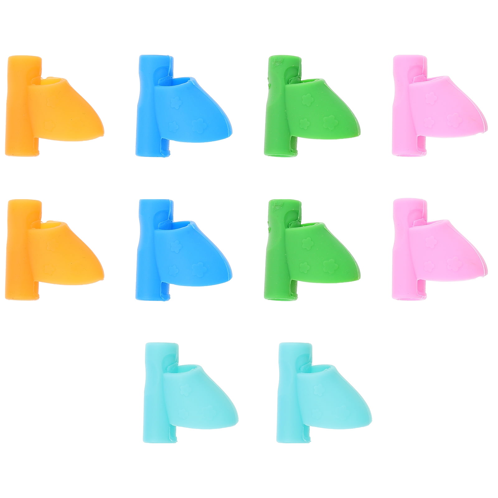 10 Pcs Writing Style Correction Tool Corrector Handwriting Tools Grip Pupils