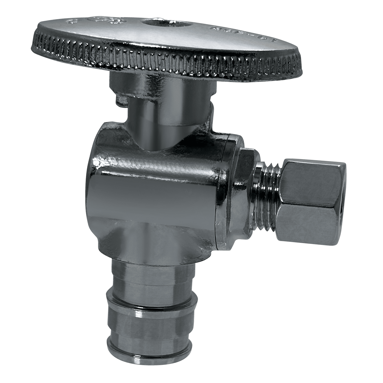 10 Pcs XFITTING Pex A 1/2 Inch x 1/4 Inch OD Compression Angle Stop ...