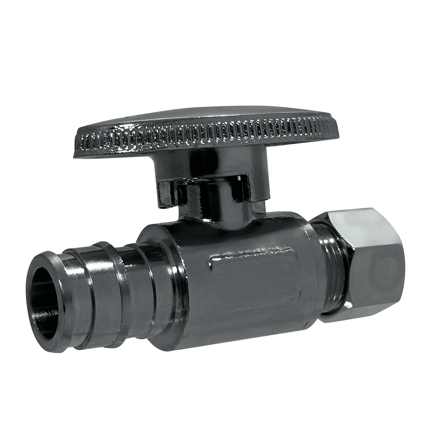 10 Pcs XFITTING Pex A 1/2 Inch x 3/8 OD Compression Straight Stop Valve, 201-3-2=10XX - Walmart.com