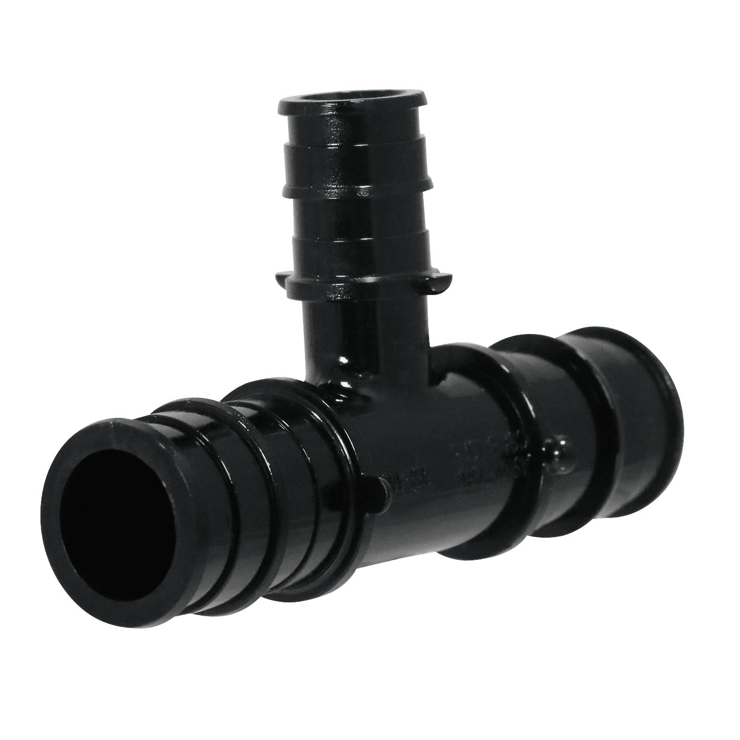 10 Pcs XFITTING Pex A 3/4 Inch x 3/4 Inch x 1/2 Inch Poly Tee, Poly Pex Expansion Tee, 201-5-5 ...