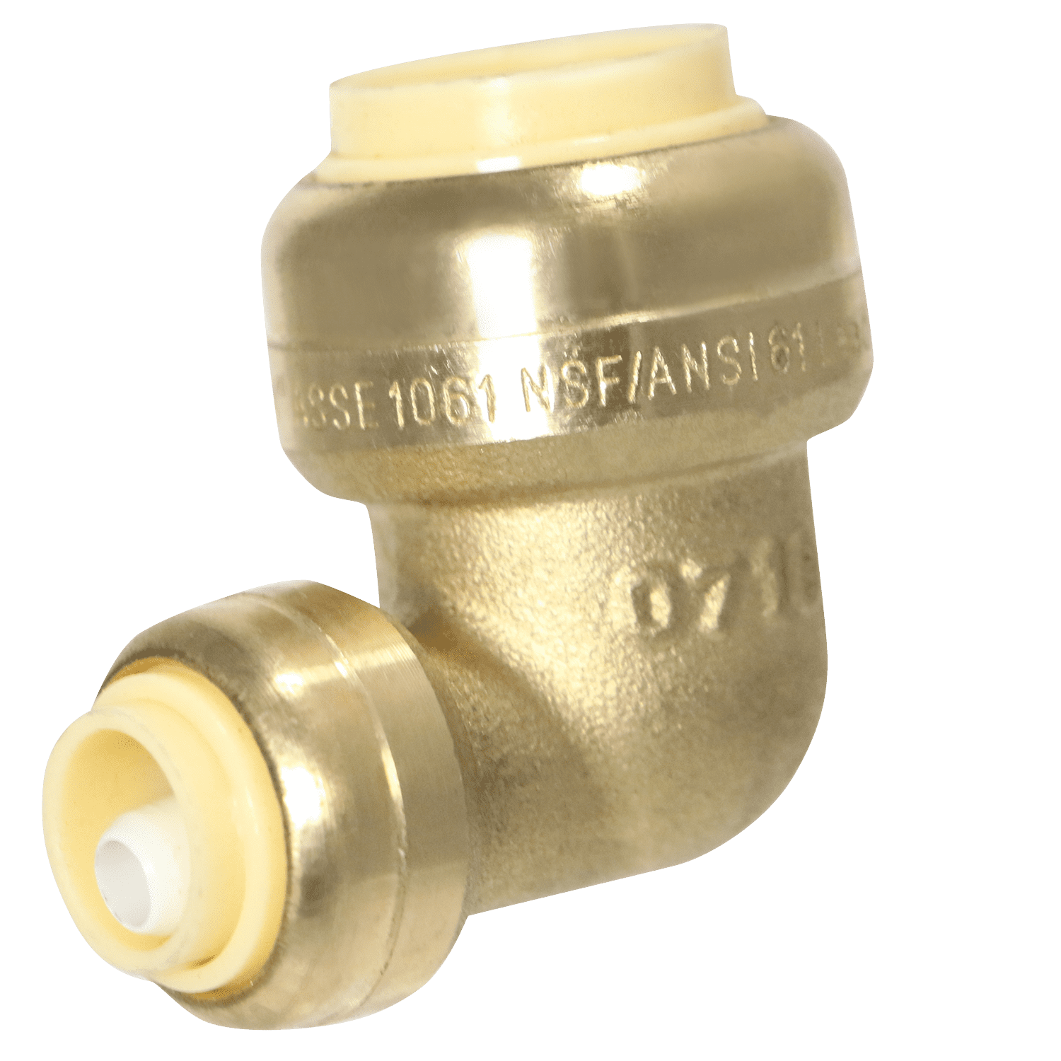 10 Pcs XFITTING Push Fit 1/2 Inch x 1/4 Inch Push Fit Elbow, Reducing ...