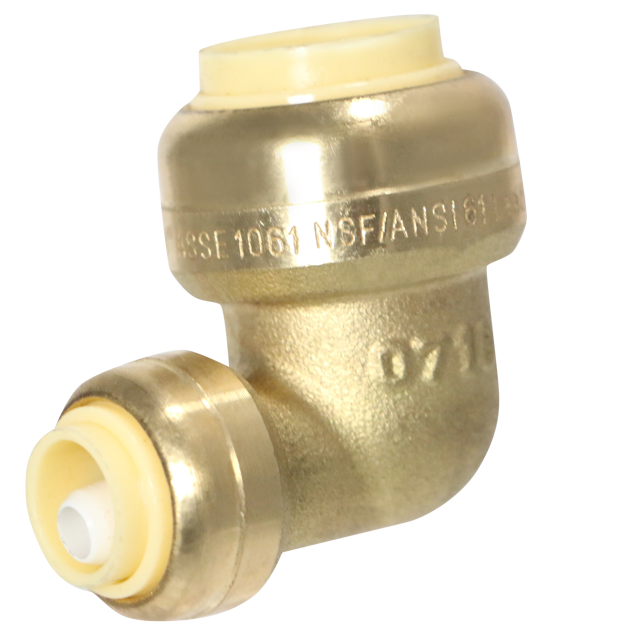 10 Pcs XFITTING Push Fit 1/2 Inch x 1/4 Inch Push Fit Elbow, Reducing ...