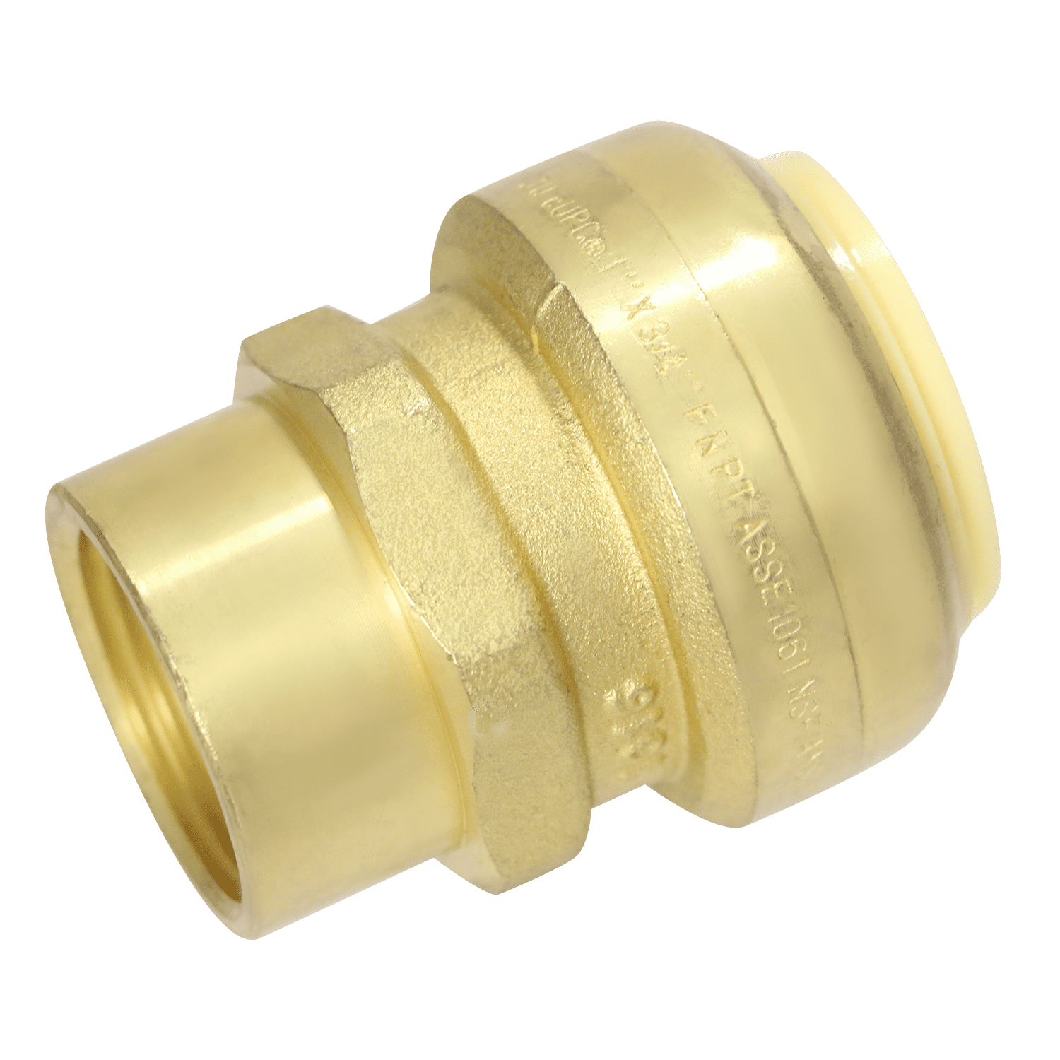 10 Pcs XFITTING Push Fit 1 Inch x 3/4 Inch Female Adapter, 28-3-8=10XX - Walmart.com