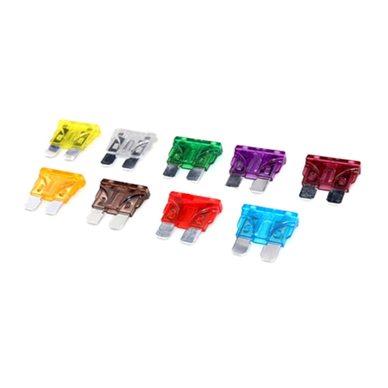 10 Pcs car Fuse Xenon lamp Fuse 5/10/20-40A Mini Fuse Small Medium Fuse ...
