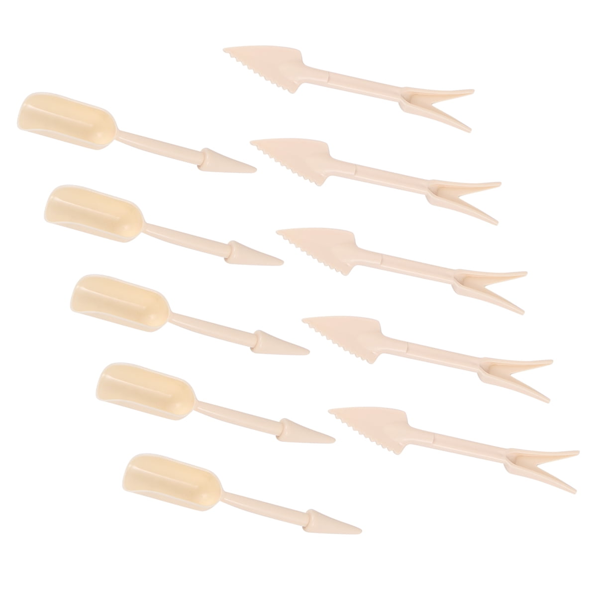 10 Pcs in 1 Set Plastic Garden Widger Seedlings Transfer Tool Shovel ...