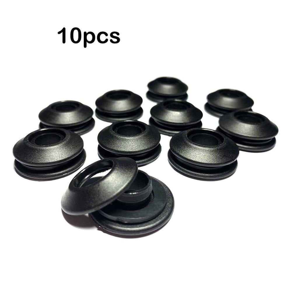 10 Pcs plastic eyelets set round eyelets tarpaulin eyelets solar cover ...