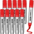 10 Permanent Markers Large Chisel Tip Permanent Markers Quick Drying ...