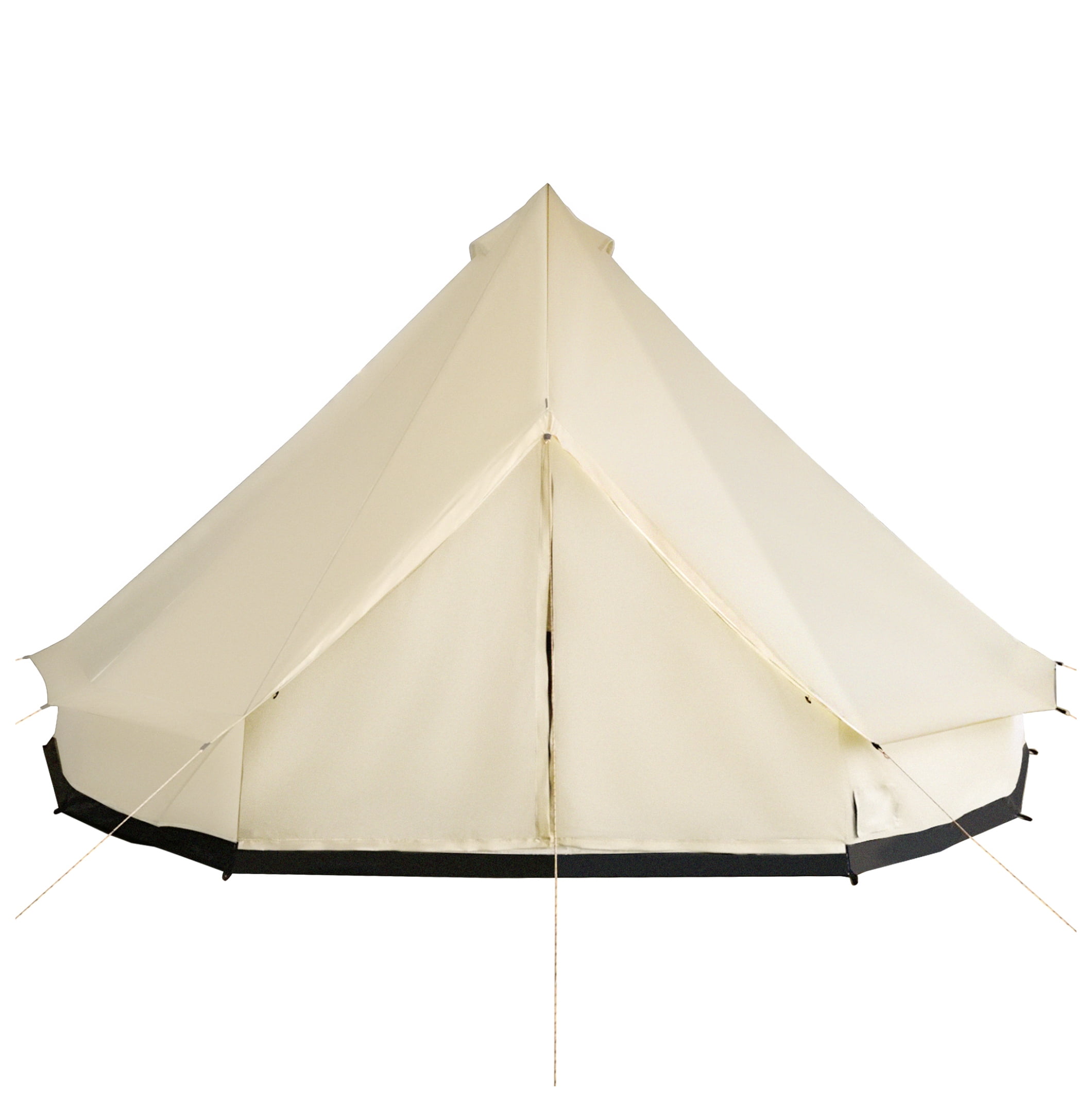 10-Person Yurt Tent Glamping Tent with Spacious Interior, Breathable ...