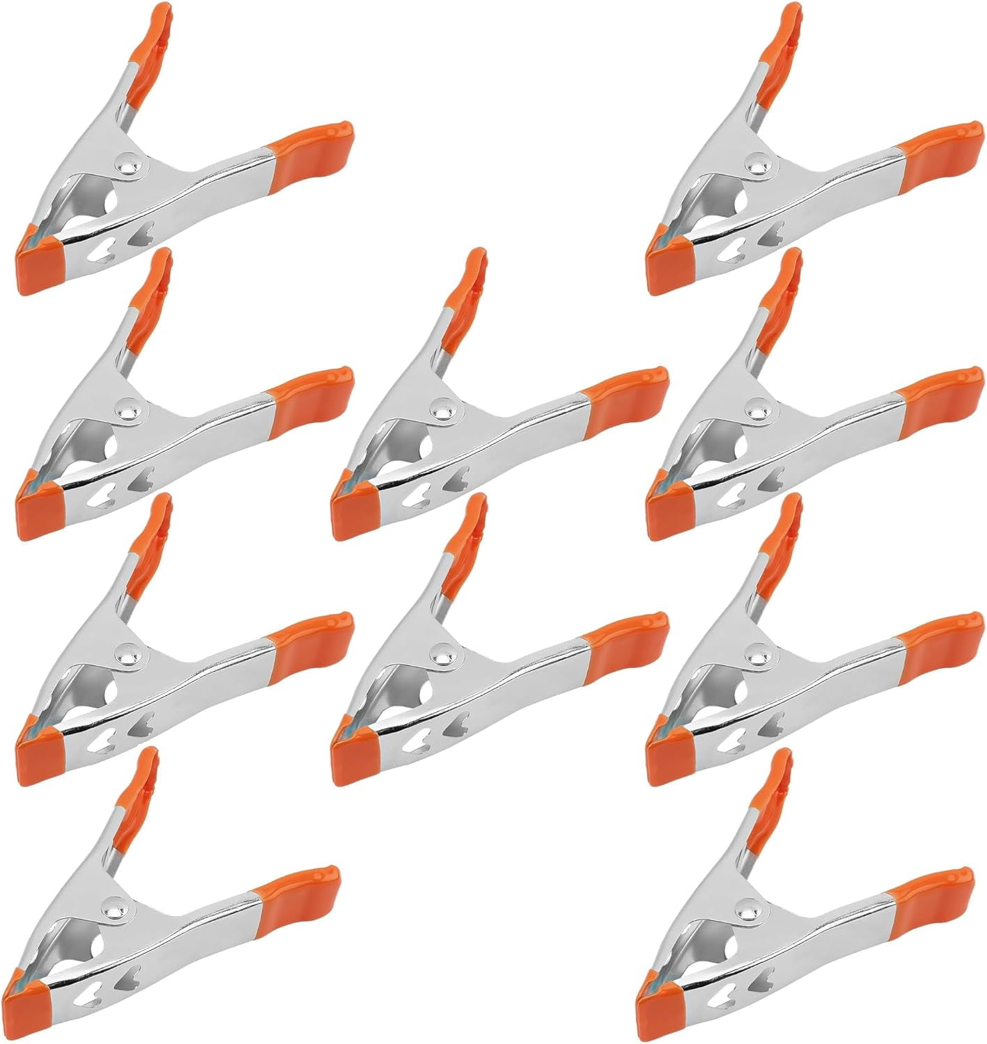 10-Piece 4" inch Spring Clamp, Spring Metal Spring Clamps, 1.5"-inch ...