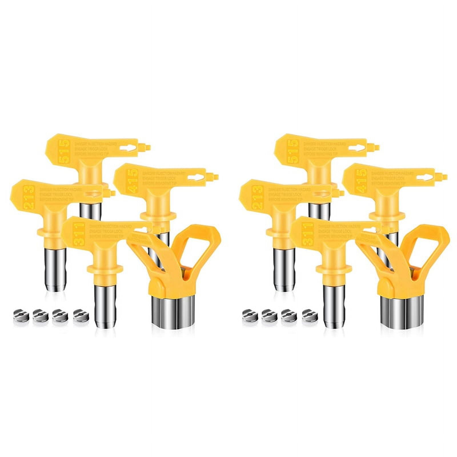 10-Piece Airless Paint Sprayer Tip Guard Nozzle Seat Replacement for ...