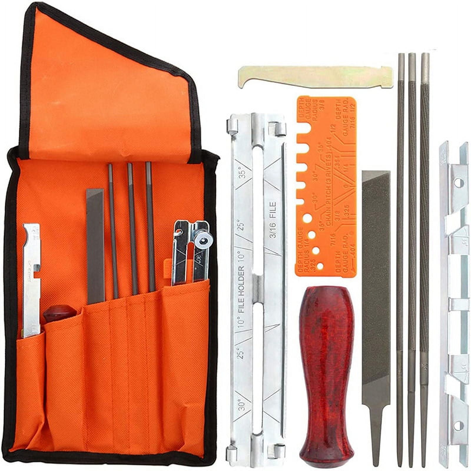 10 Piece Chain Saws Sharpening File Kit, File Kit for Sharpening Saw ...