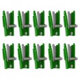 10 Piece Comfortable Plant Trimming Blade Thumb Finger Cutter Picking ...