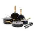 10 Piece Cookware Pots and Pans Set, Induction Suitable, Infused -Free ...