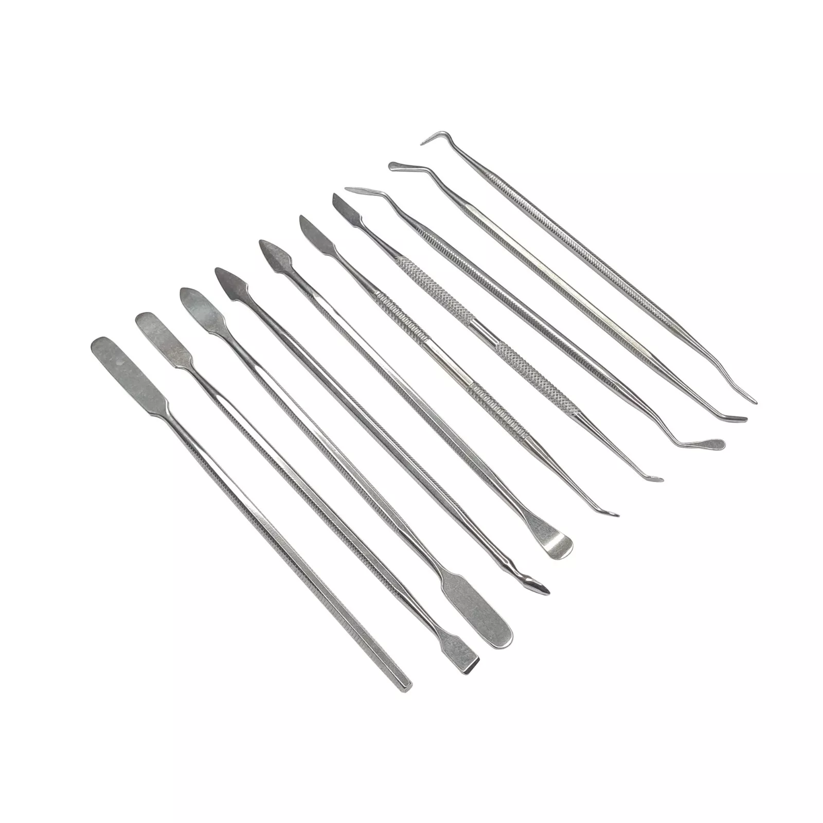 10 Piece Double-Ended Wax Carver and Spatula Set Jewelry Making Carving ...