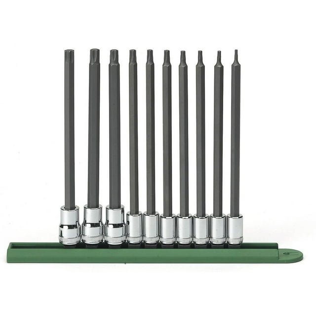 10 Piece Long Torx Set T8-T50 - Walmart.com