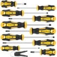 10-Piece Magnetic Screwdrivers Set, 5 Phillips and 5 Slotted Tips ...
