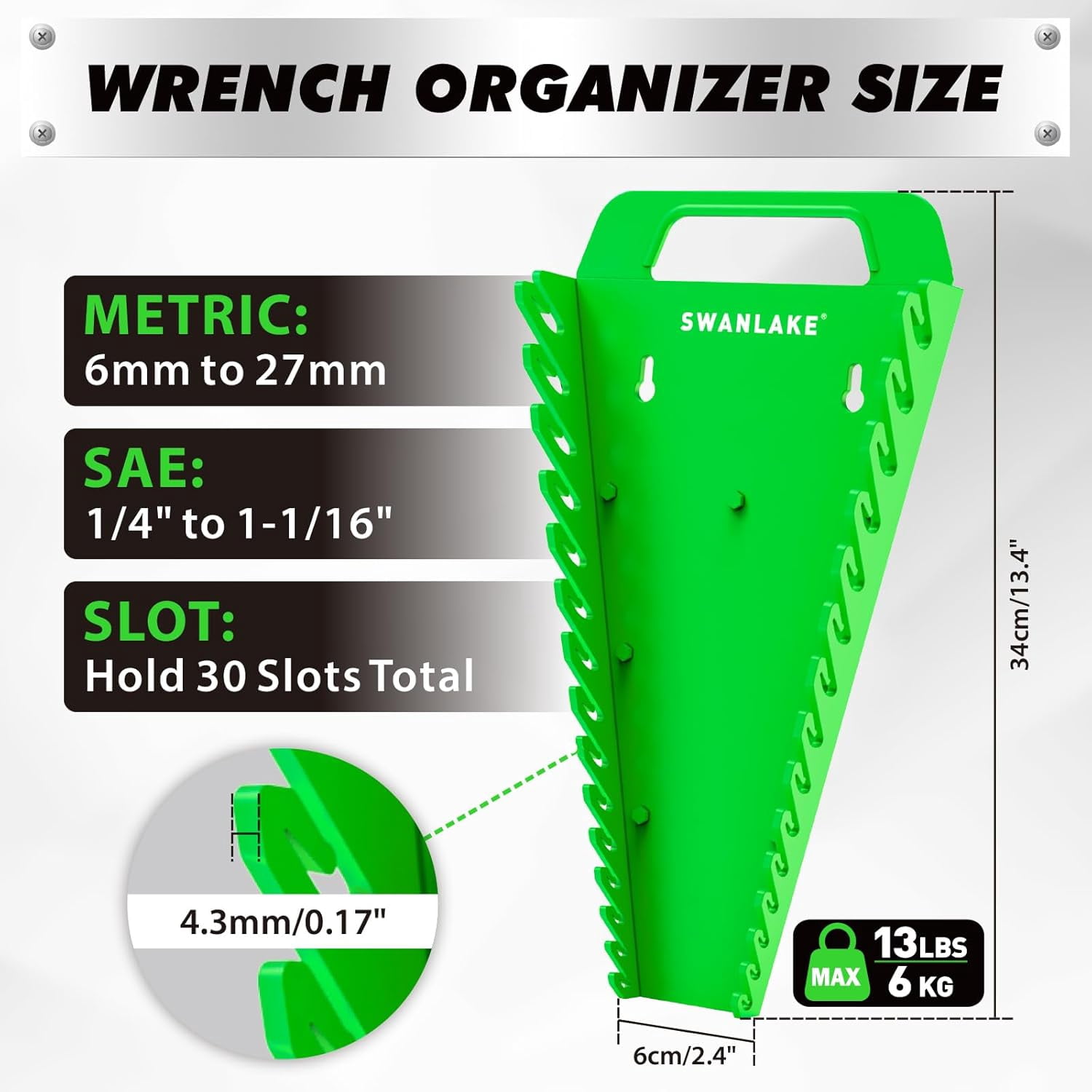 10-Piece Magnetic Socket and Wrench Organizer Set - Walmart.com