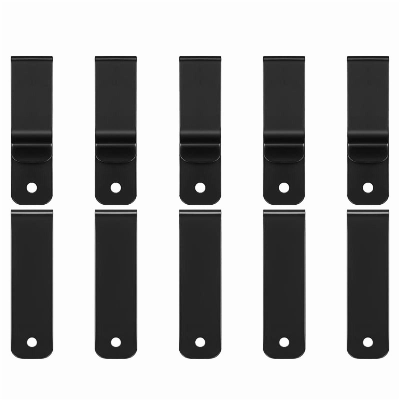 10-Piece Metal Belt & HolsterClips Single Hole Spring Buckle Knife ...