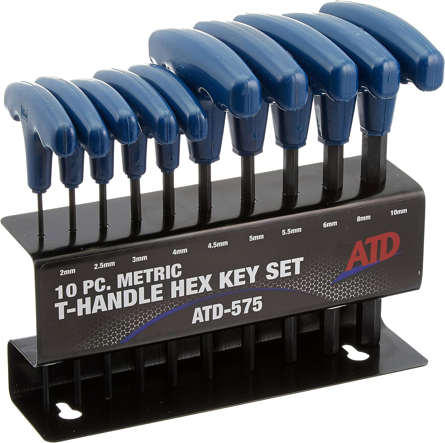 10-Piece Metric T-Handle Hex Key Set - Walmart.com