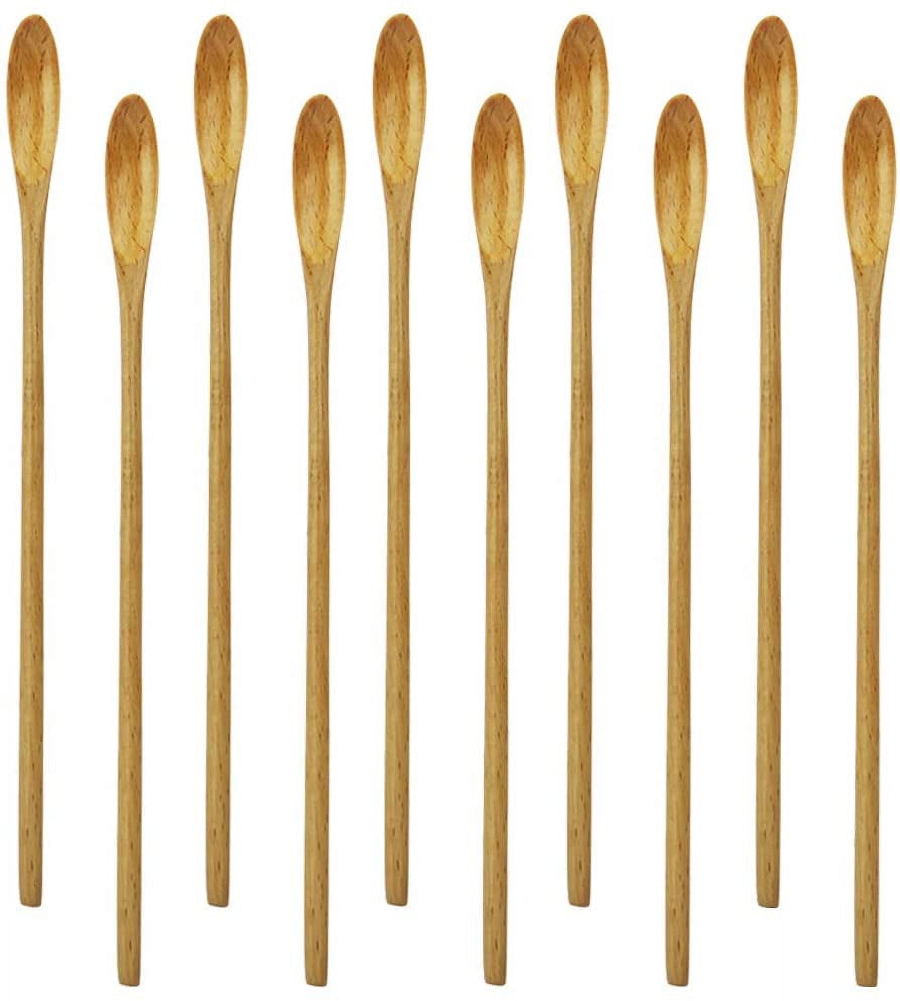 10-Piece Mixing Spoons Set | Cocktail Spoons, Swizzle Sticks for Drinks ...