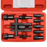 10 Piece Motorcycle Bearing Puller Kit, 8-25MM Motorcycle Inner Bearing ...