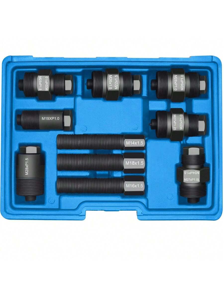 10-Piece Motorcycle Flywheel Puller Kit, Small Engine Repair Tool Set ...