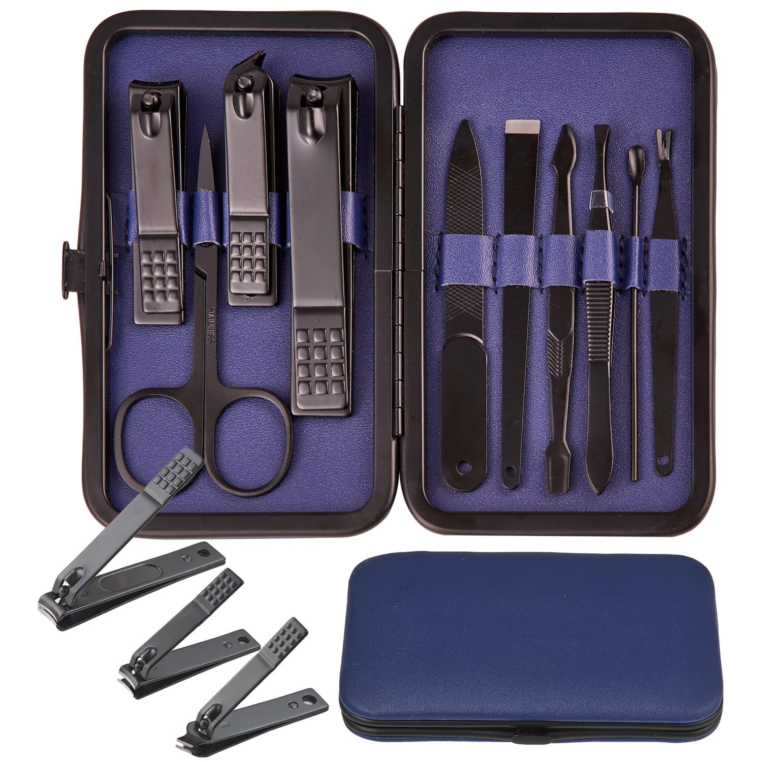 10 Piece Nail Kit, Manicure Kit, Nail Care Kit For Women, Manicure ...