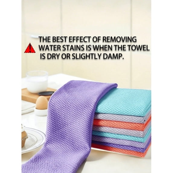 10-Piece Reusable Magic Cleaning Cloths – Multi-Surface Wipes for ...