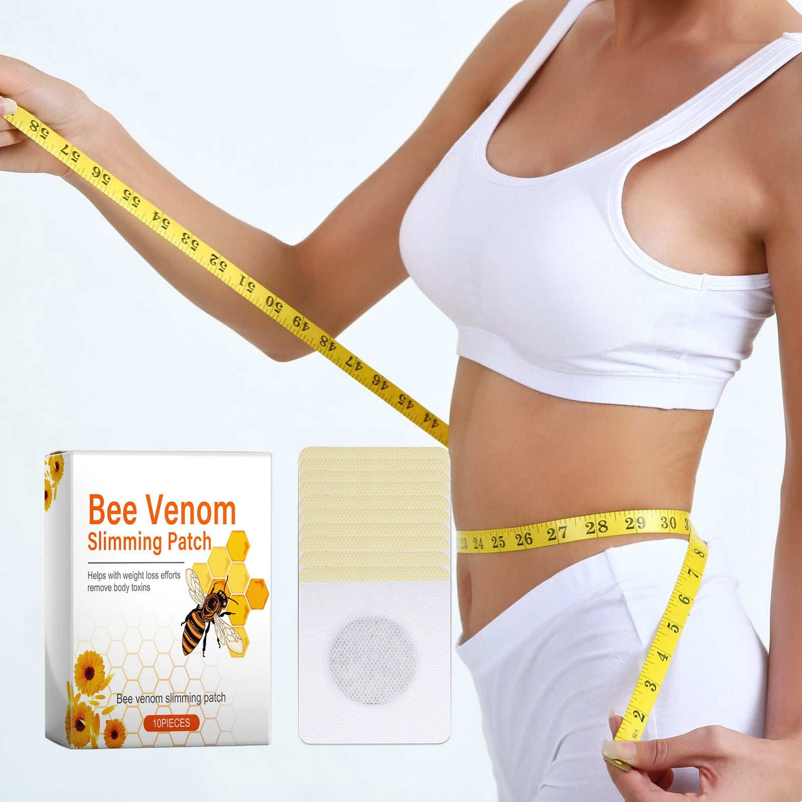10 Piece Set Of Body Shaping Patches, Navel Patches, Honey Acupoint Patches, Shaping Patches ...
