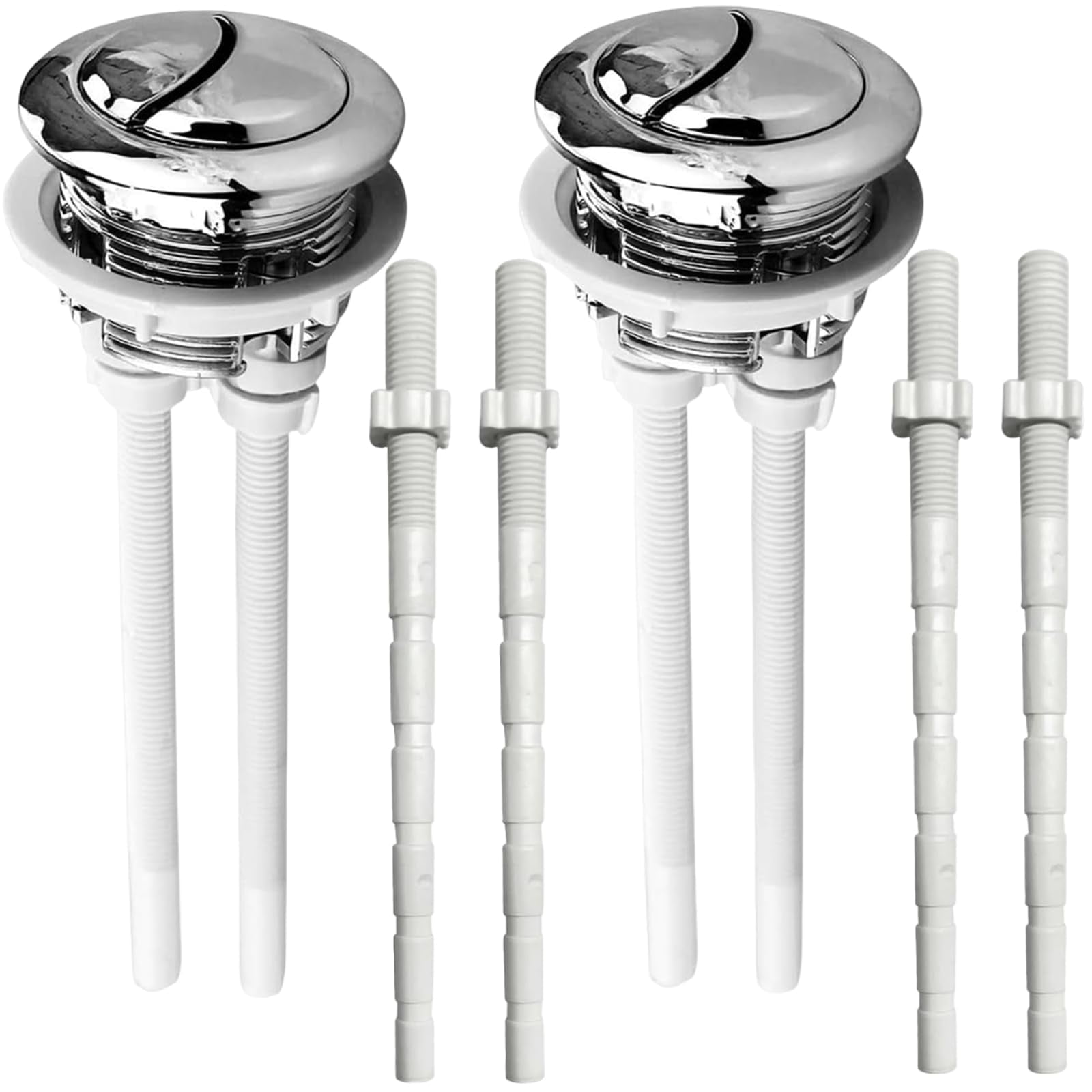 10 Piece Set Toilet Flush Button, Toilet Flush Buttons Replacement ...